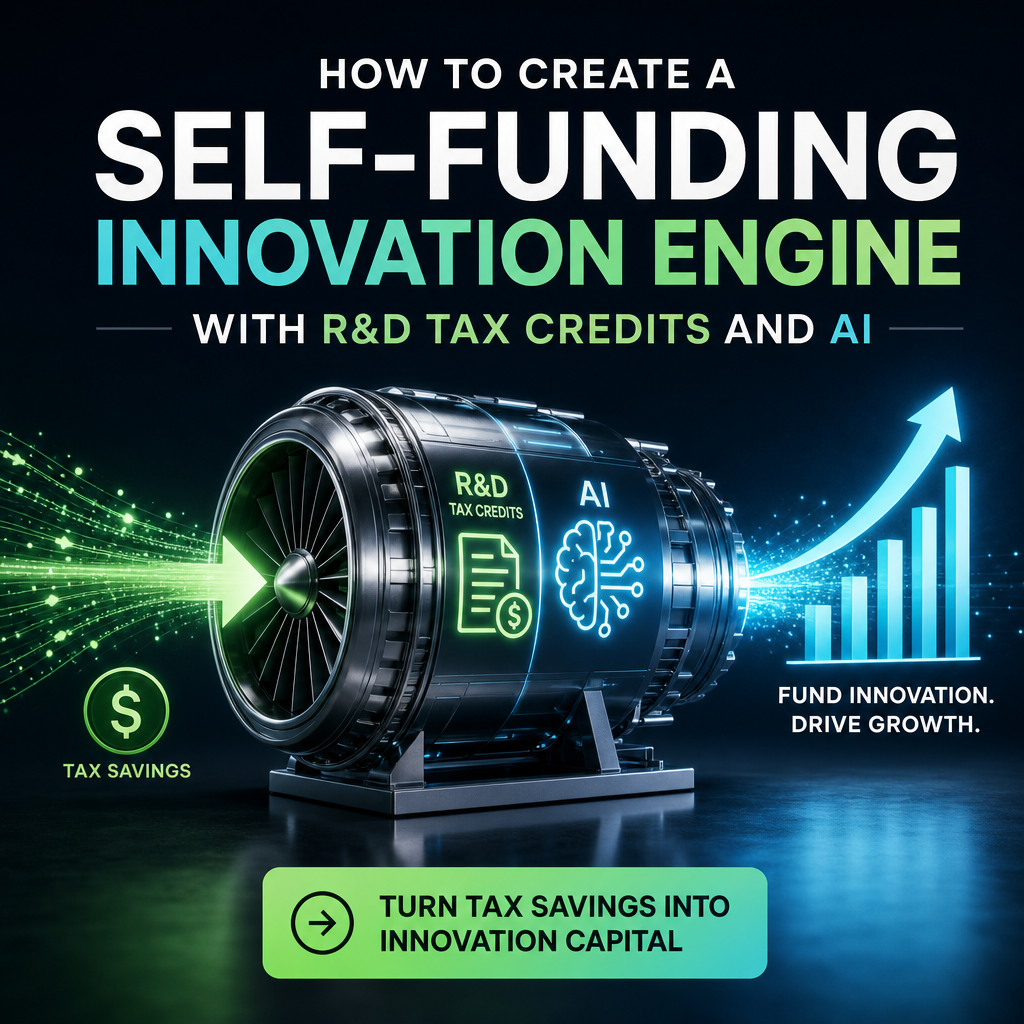 How to Create a Self-Funding Innovation Engine with R&D Tax Credits and AI